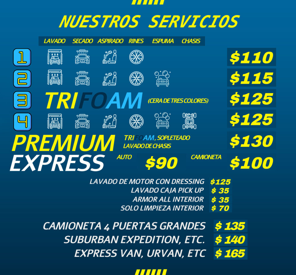 Car Wash Center – Autolavado en San Luis Potosí